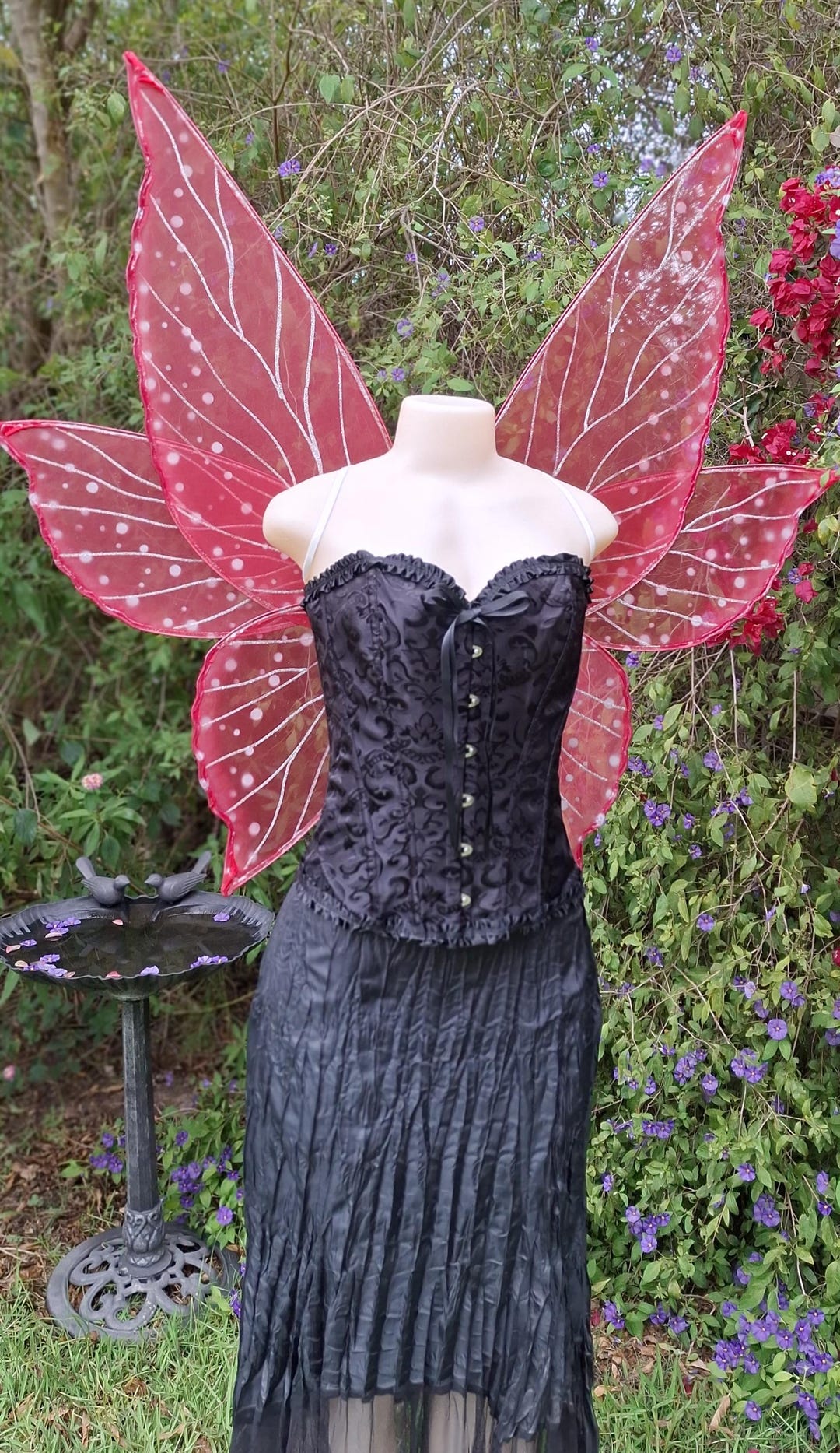 Large Woodland Mushroom Fairy Wings for Adults|amanita Toadstool ...