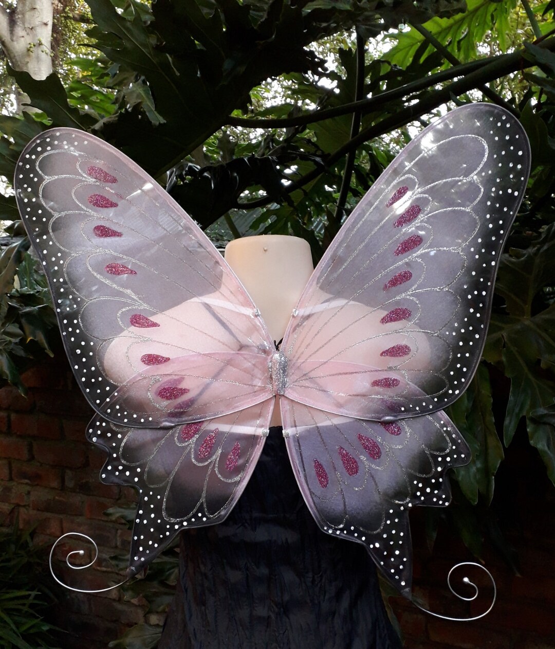 Medium Fantasy Fairy Wings for Children or Adults in Organza Fabric ...