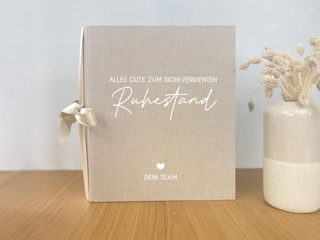 Personalisiertes Geschenk Zum Ruhestand Für Kollege Kollegin Chef Und ...