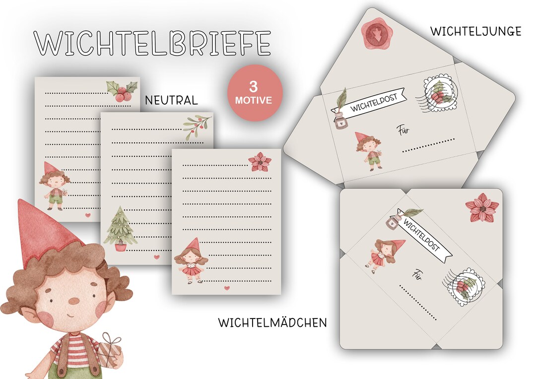 Secret Santa Letters DIY Secret Santa Post, Christmas Secret Santa, DIY ...