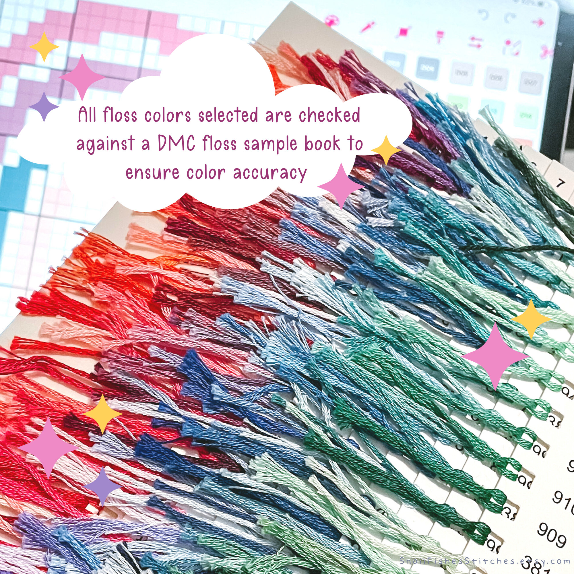 Moon Phase Cross Stitch Pattern Lunar Cross Stitch Pattern | Etsy