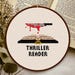 Bookish Thriller Cross Stitch Pattern Bookish Cross Stitch Pattern ...