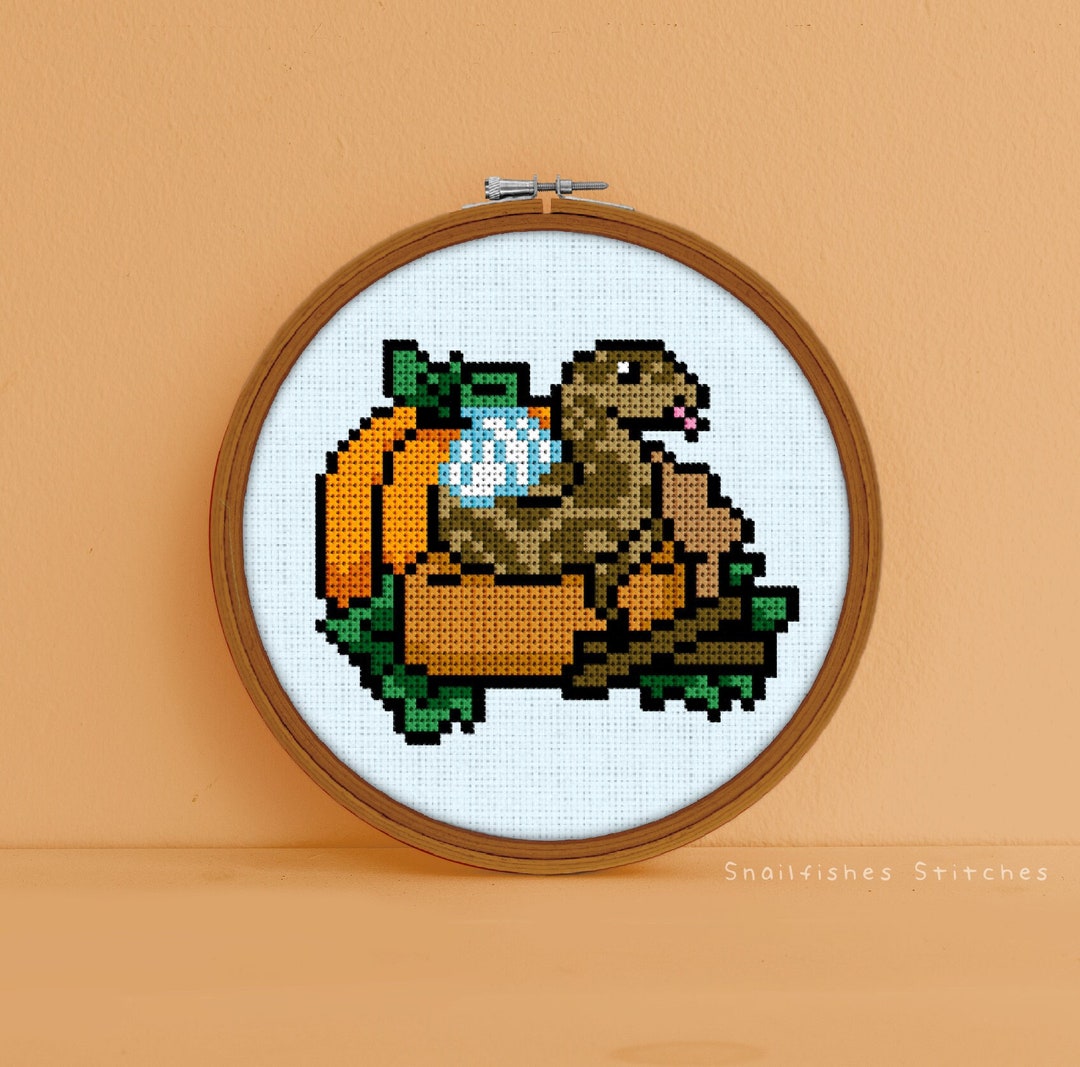 Pumpkin Python Cross Stitch Pattern - Pumpkin Pie Cross Stitch Pattern ...