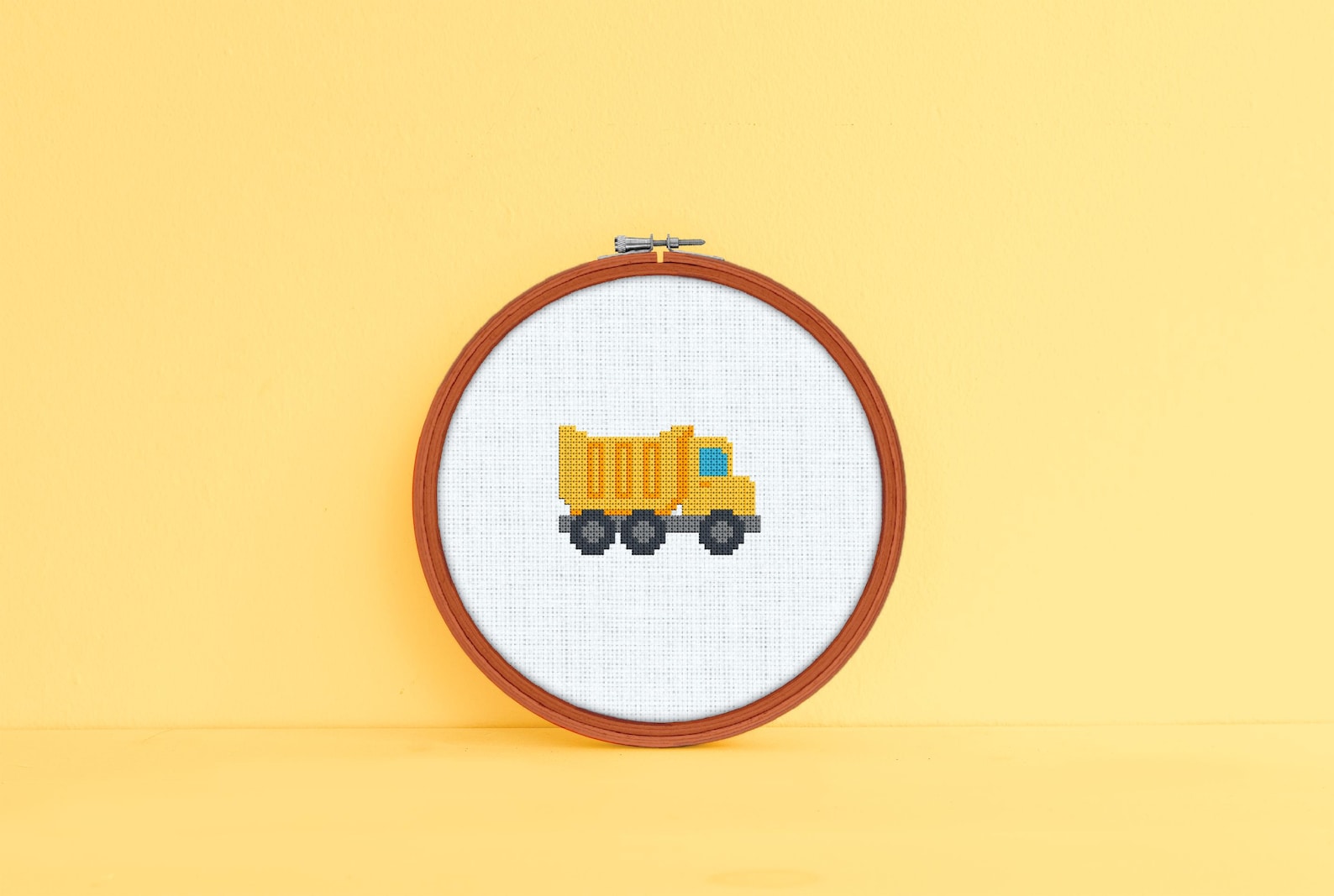 Construction Vehicles Cross Stitch Pattern - Cross Stitch Pattern 8 ...