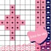 Vaporwave Mood Cross Stitch Pattern - Vaporwave Cross Stitch Pattern ...