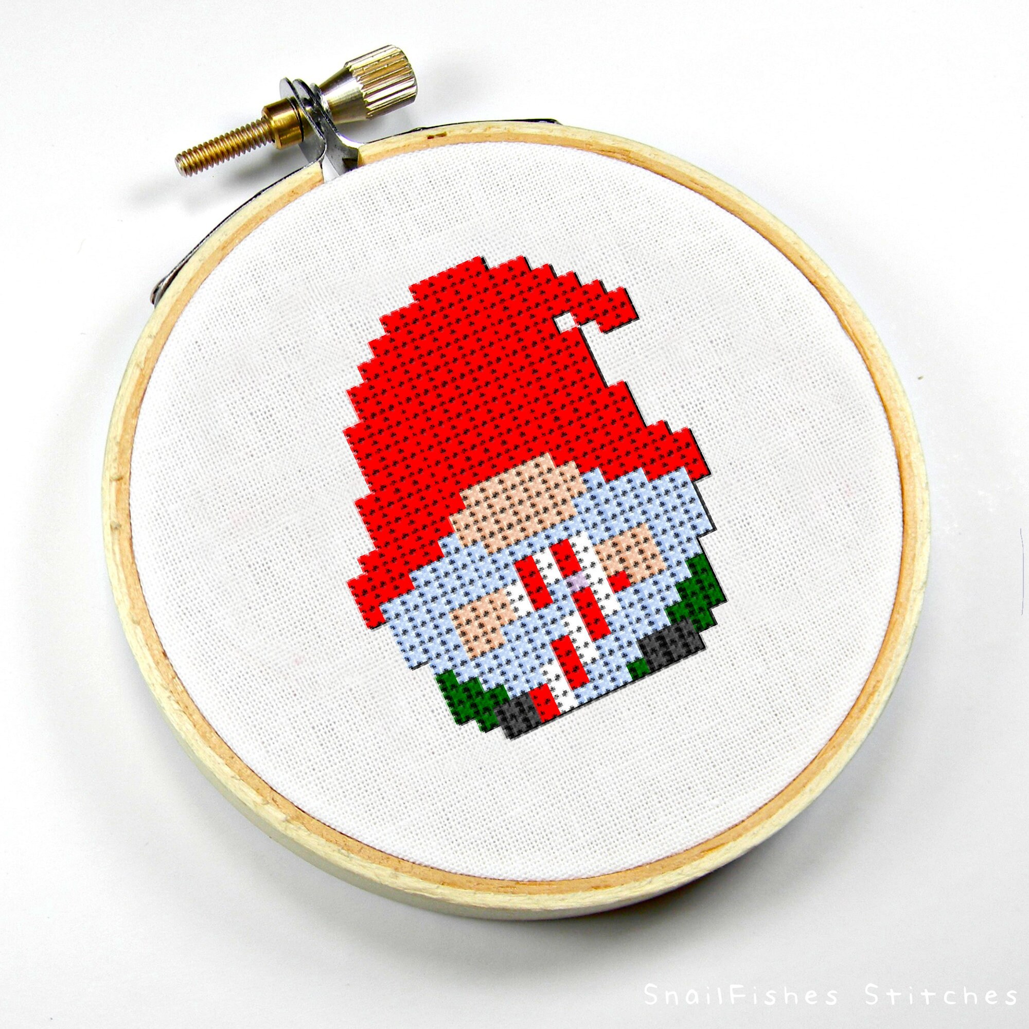 Gnome Cross Stitch Pattern Bundle - Gnome Cross Stitch Pattern - Mini ...