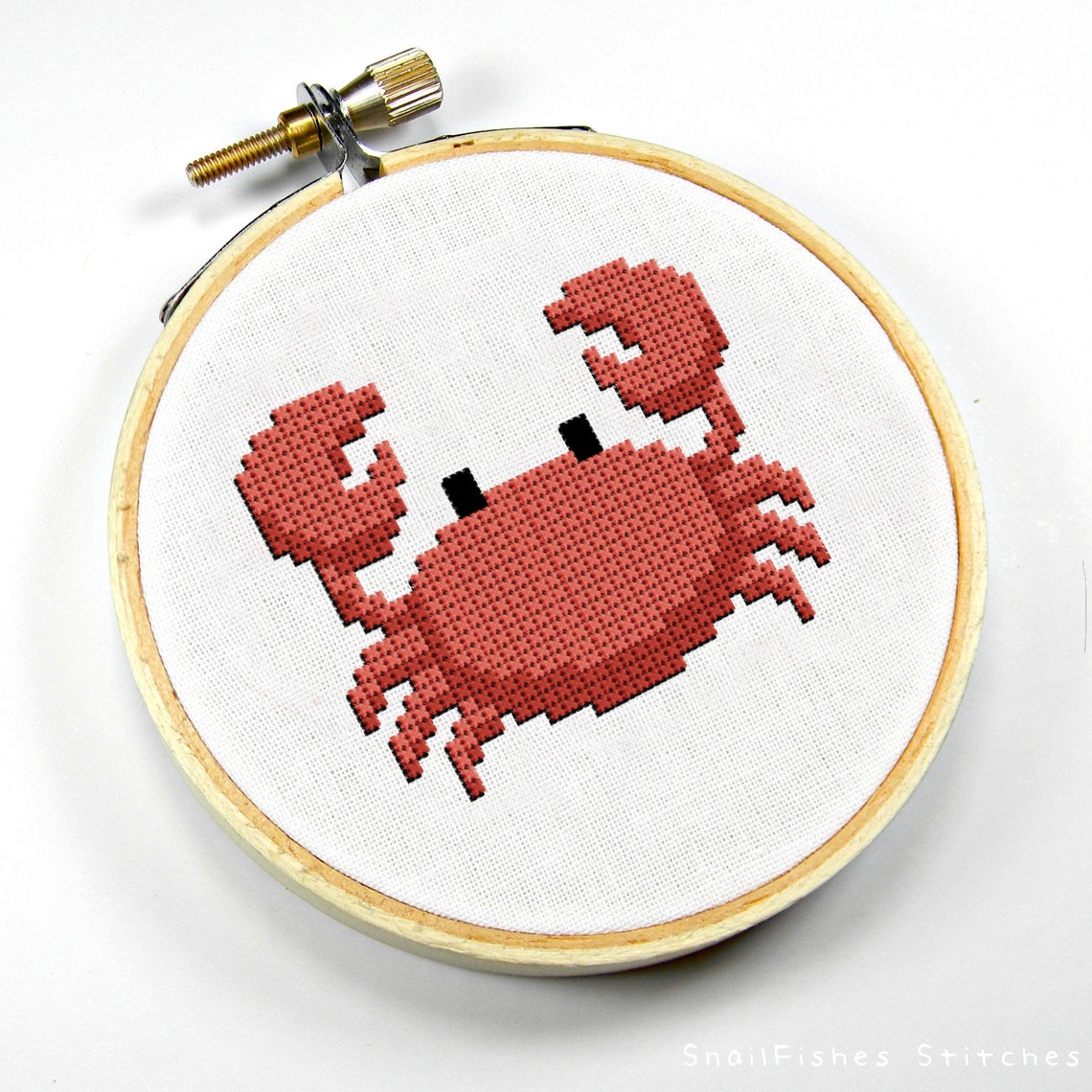 Crab Cross Stitch Pattern - Crab Cross Stitch - Ocean Animal Cross ...