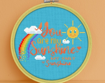 Sunshine Cross Stitch Pattern | Etsy