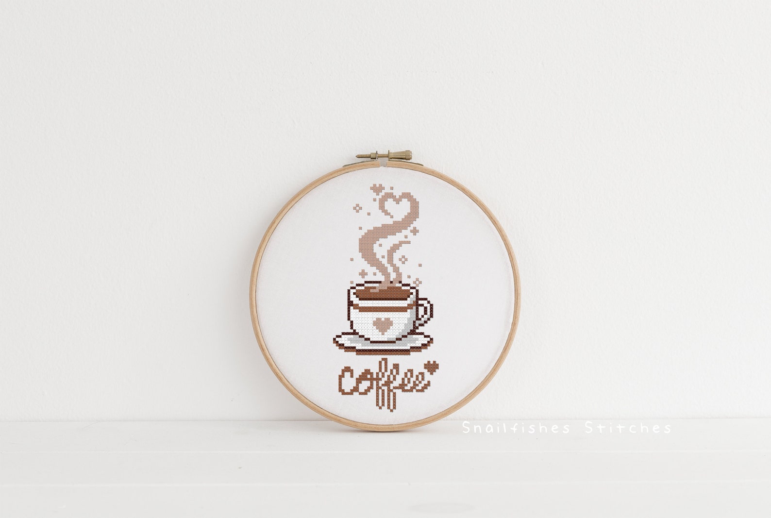 Coffee Cross Stitch Pattern Caffeine Cross Stitch Pattern - Etsy