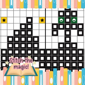 Bookish Fantasy Cross Stitch Pattern - Fantasy Cross Stitch Pattern ...