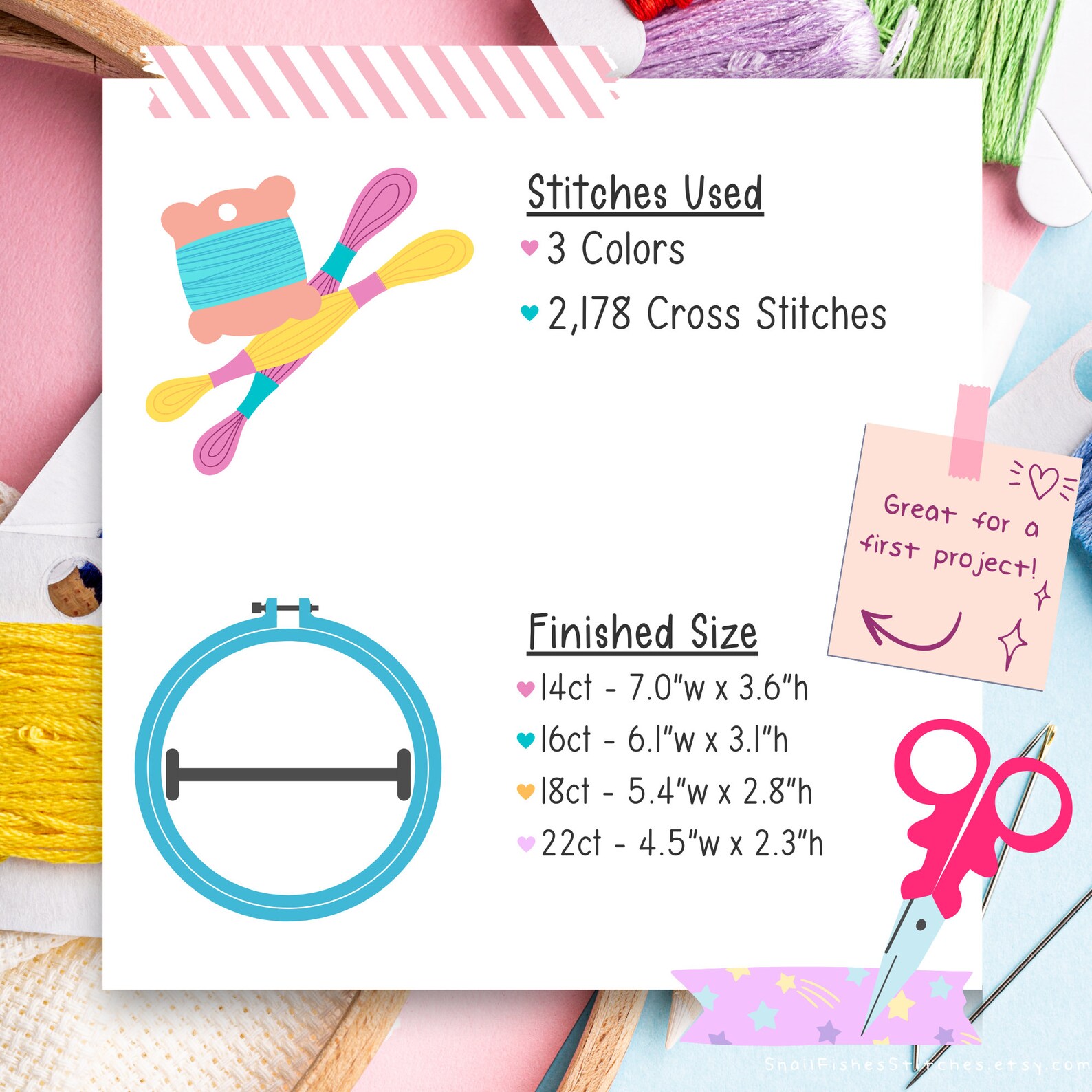 Vaporwave Mood Cross Stitch Pattern - Vaporwave Cross Stitch Pattern ...
