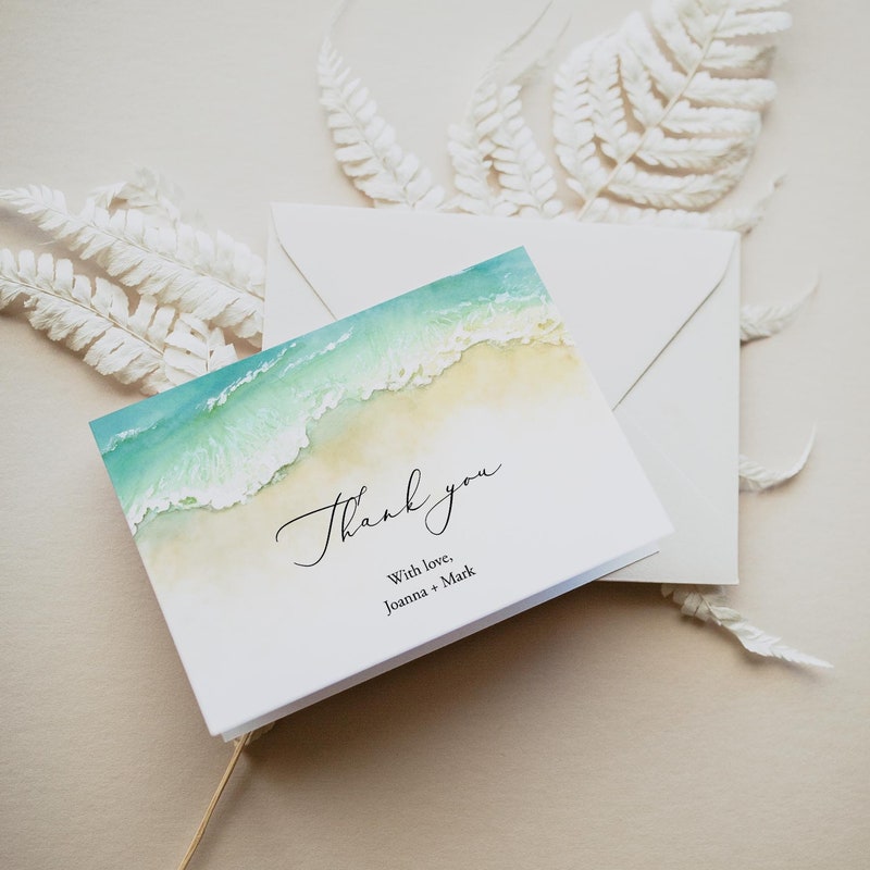 Beach Note Cards - Etsy