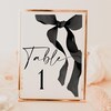 Boho Tri-fold Table Number Template, Editable Tri-fold Table Menu ...