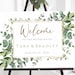 Eucalyptus Welcome Sign Template, Instant Download, Editable Foliage ...