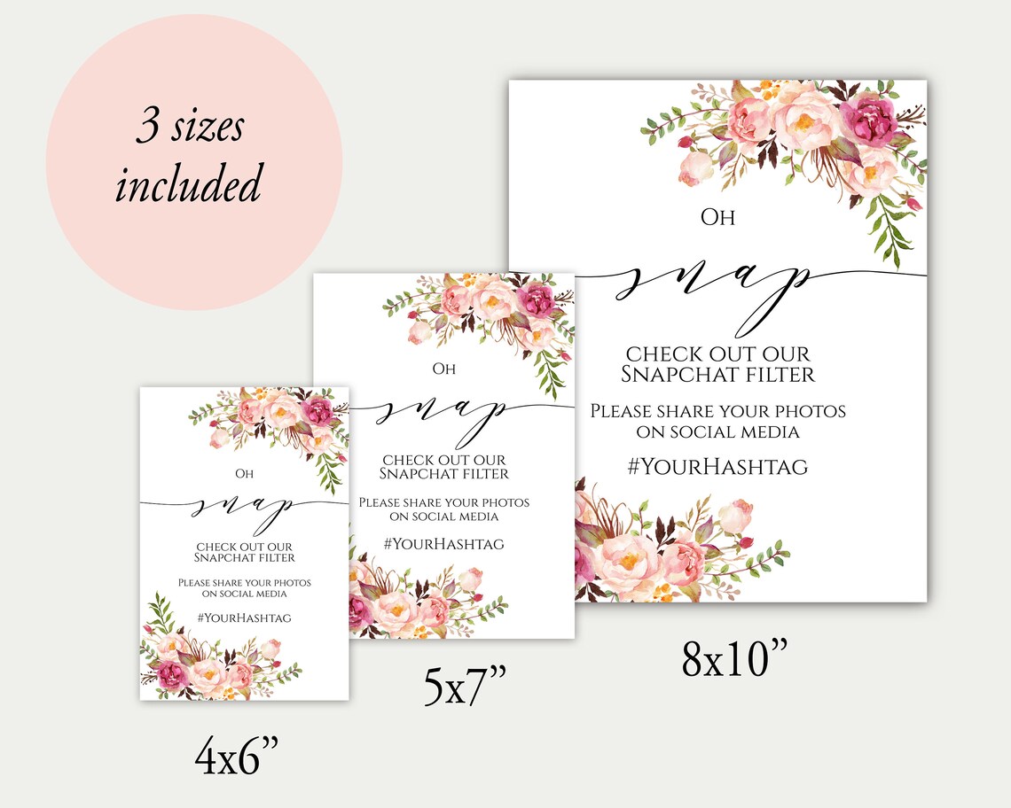 Oh Snap Snapchat Filter Sign Snapchat Sign Snapchat - Etsy