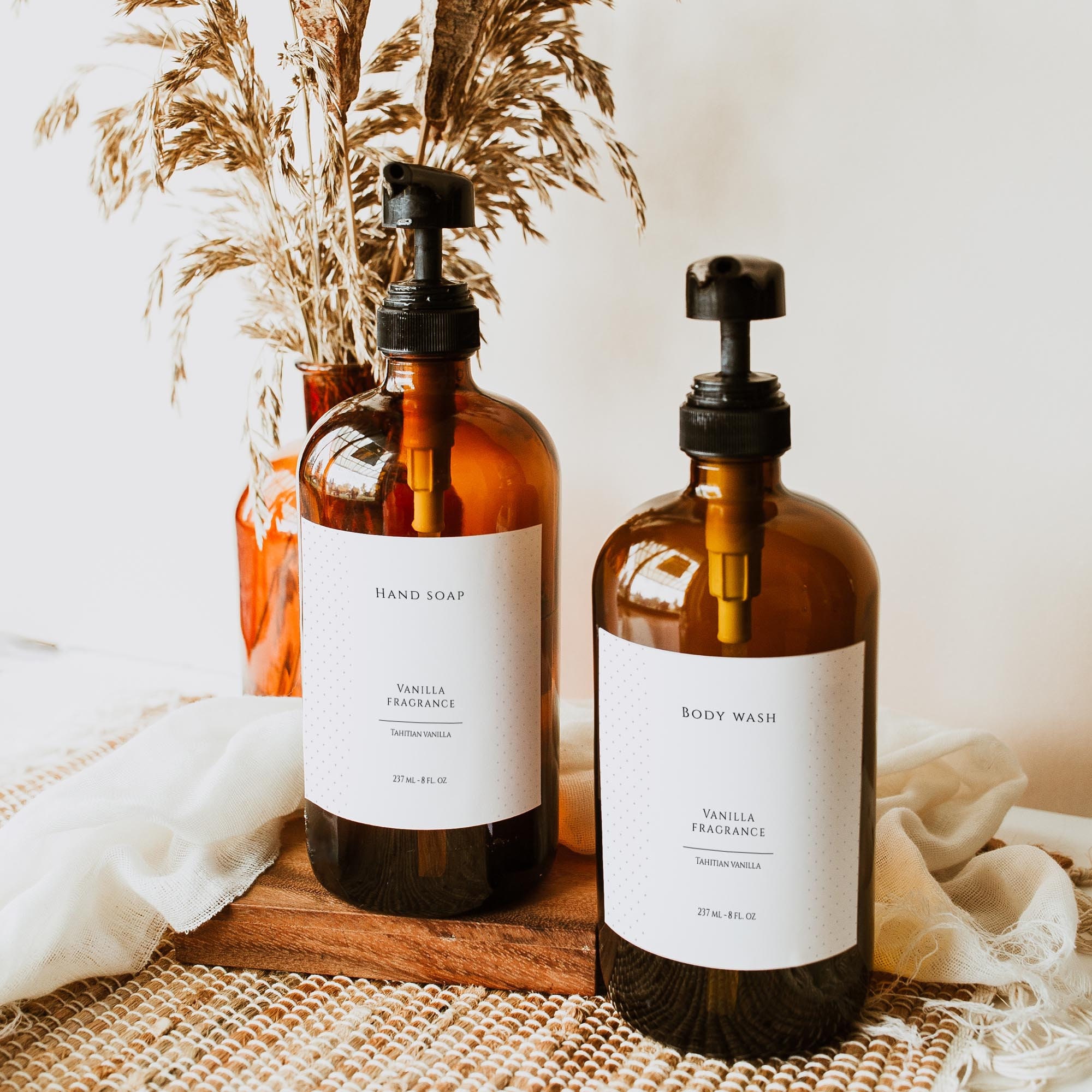 Minimalist Soap Label Template Printable Body Wash Labels - Etsy Canada