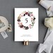 Printable Table Number Template, Instant Download, Editable Table ...