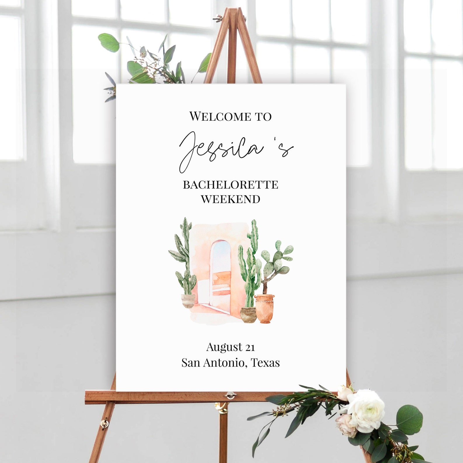 Final Fiesta Bachelorette Weekend Welcome Sign Template Girls - Etsy