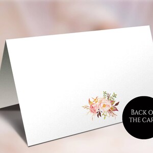 Wedding Place Cards, Place Card Template, Editable, Reserved Seating ...
