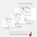 Eucalyptus Welcome Sign Template, Instant Download, Editable Greenery ...