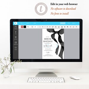 Bow Buffet Card Bow Bridal Shower Food Label Ribbon Birthday Food Card ...