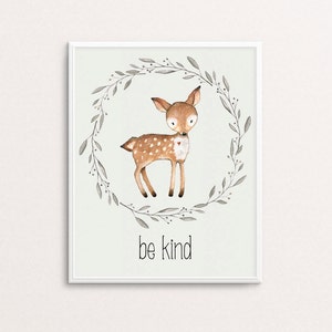 Woodland Nursery Set, Deer Poster, Fox Print, Owl Printable, Racoon Art ...