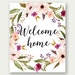 Welcome Home Printable Housewarming Gift Welcome Home Wall Art New Home ...