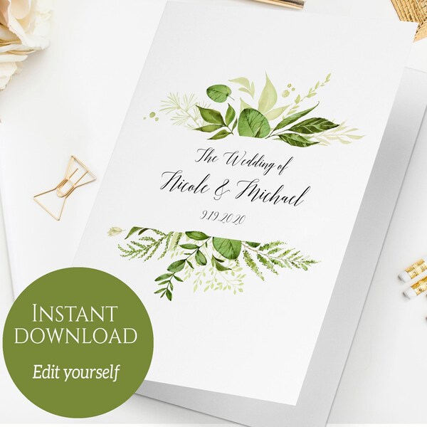 Folded Program - Etsy