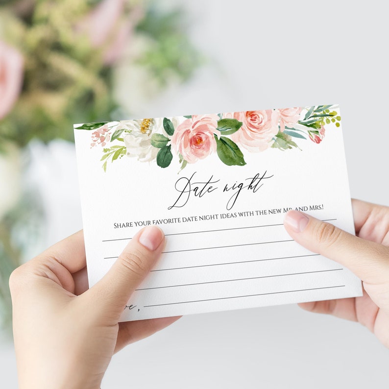 Editable Date Night Cards Printable Date Night Idea Cards - Etsy