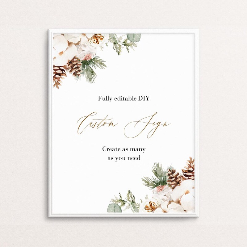 Diy Wedding Signs - Etsy