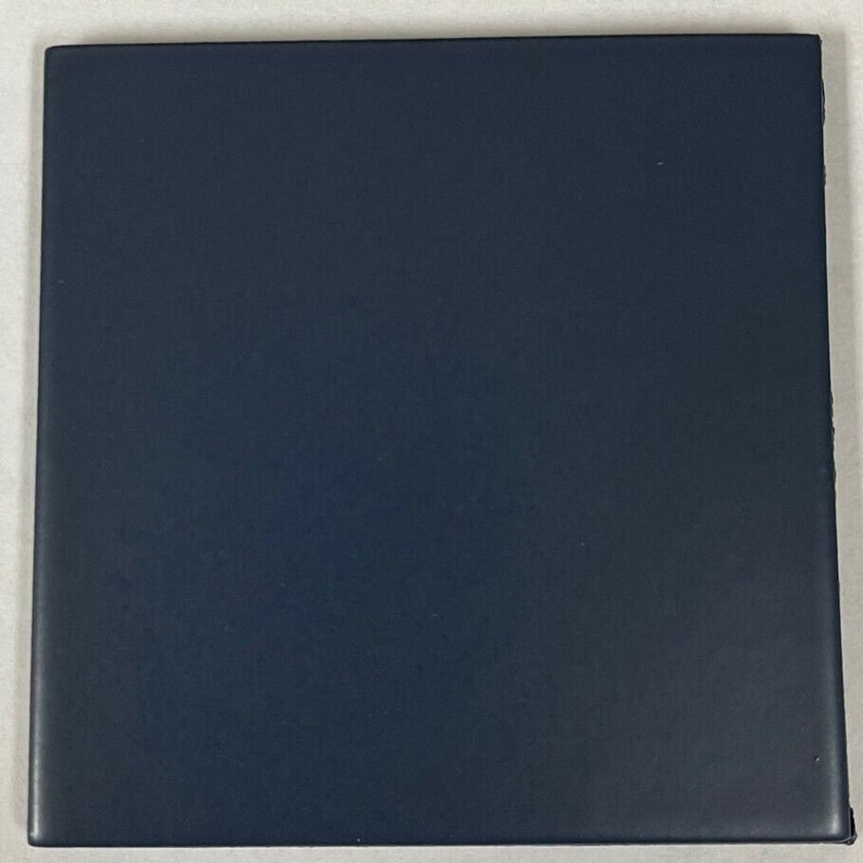 4x4* Tile Dark Royal Blue Matte Bathroom Wall Vintage 677-754 (1 Piece ...