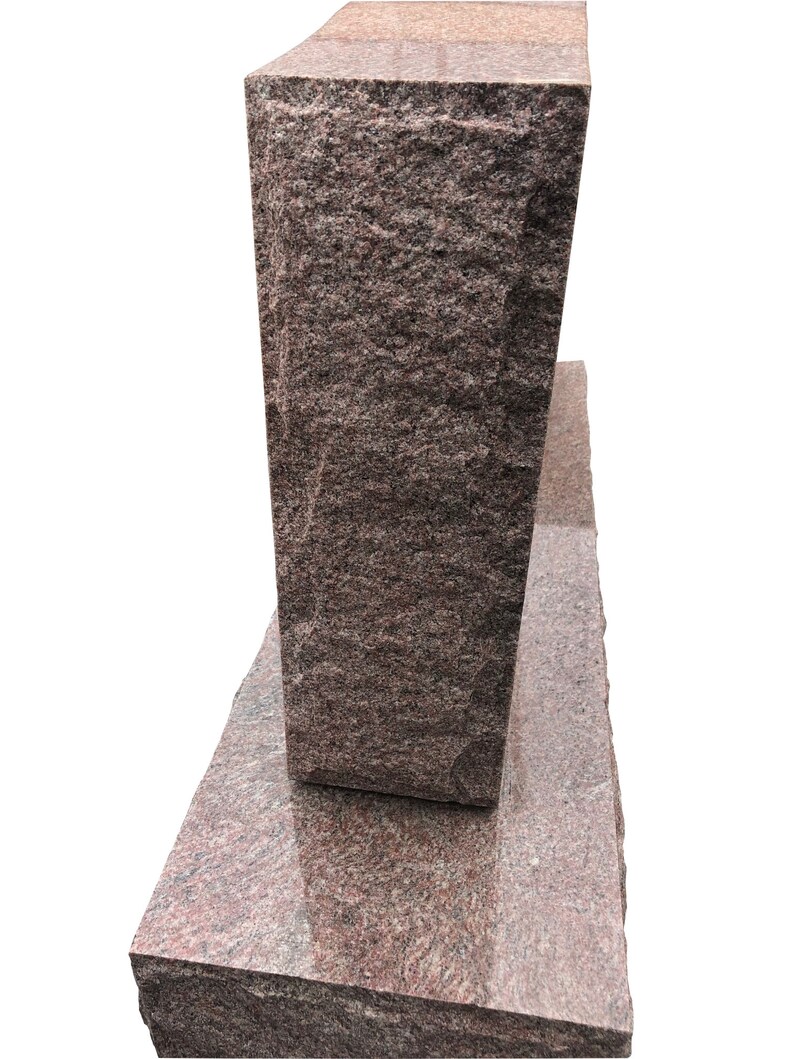 Morning Rose Granite Monument With Deer Scene MN-295 - Etsy