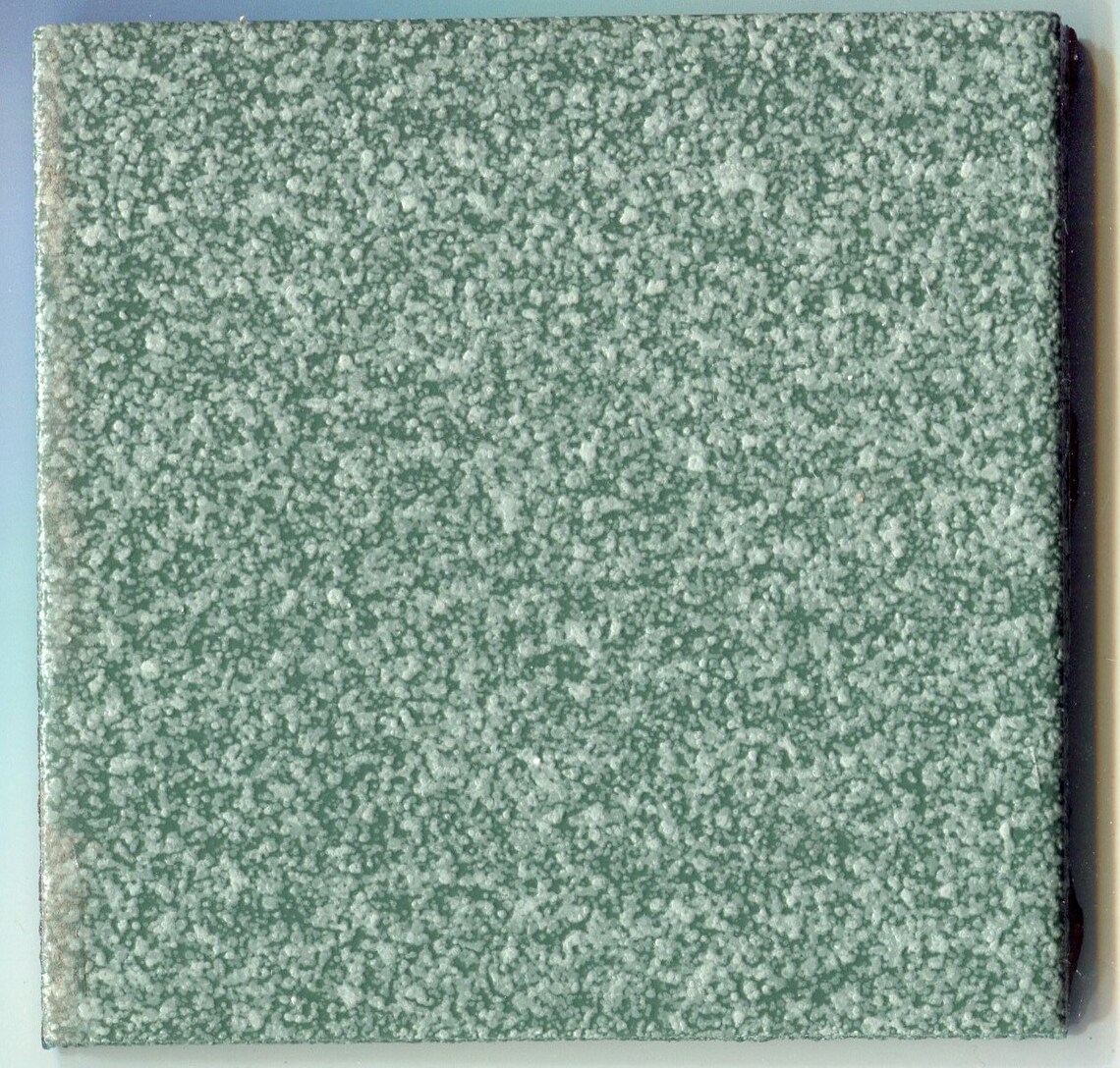 Arts and Crafts Crocodile Green Textured Mosaic Ceramic Tile 3 7/8" X 3 ...