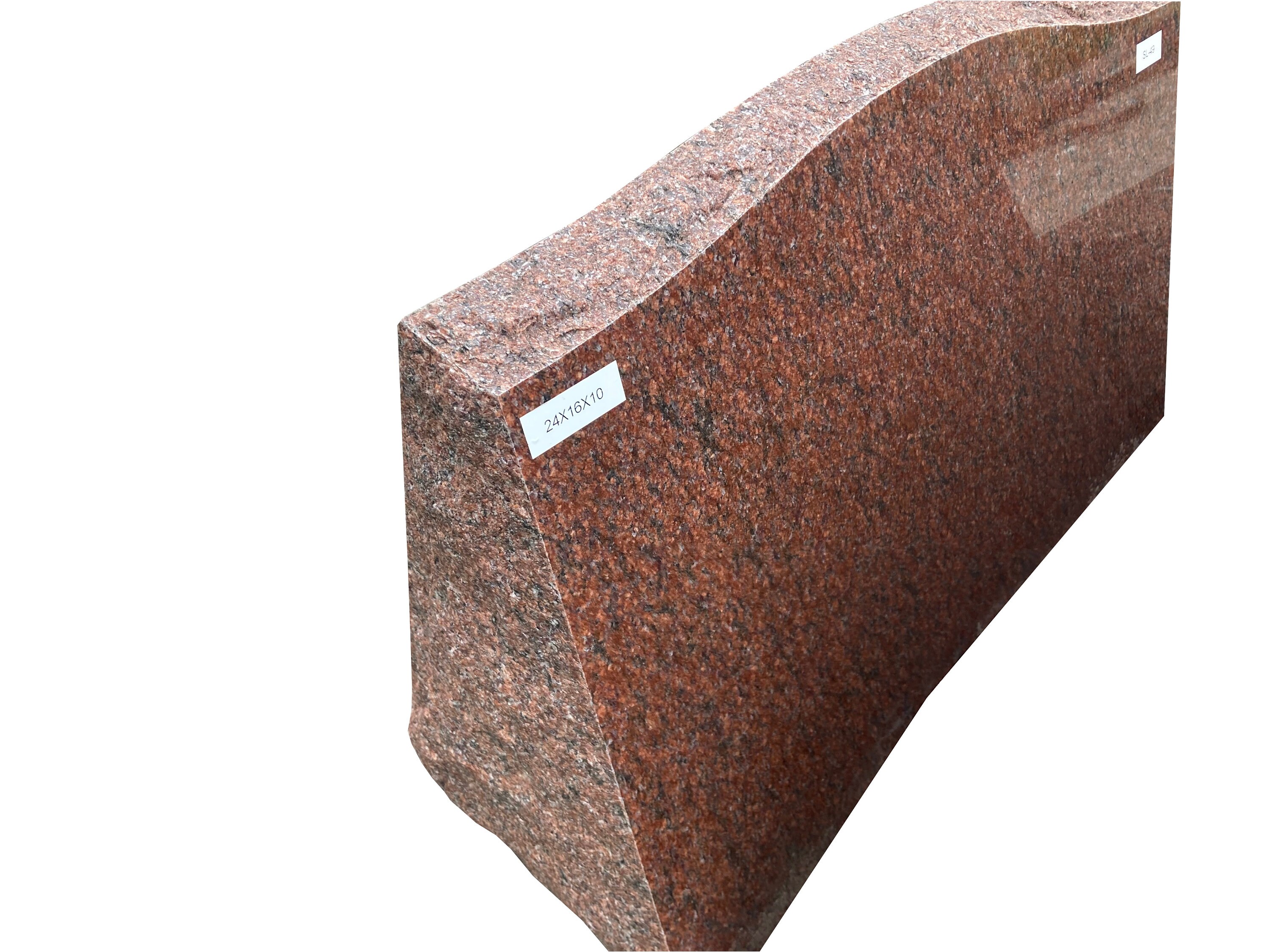 Red Granite Slant Monument Cemetery Headstone Grave Marker SL-49 - Etsy
