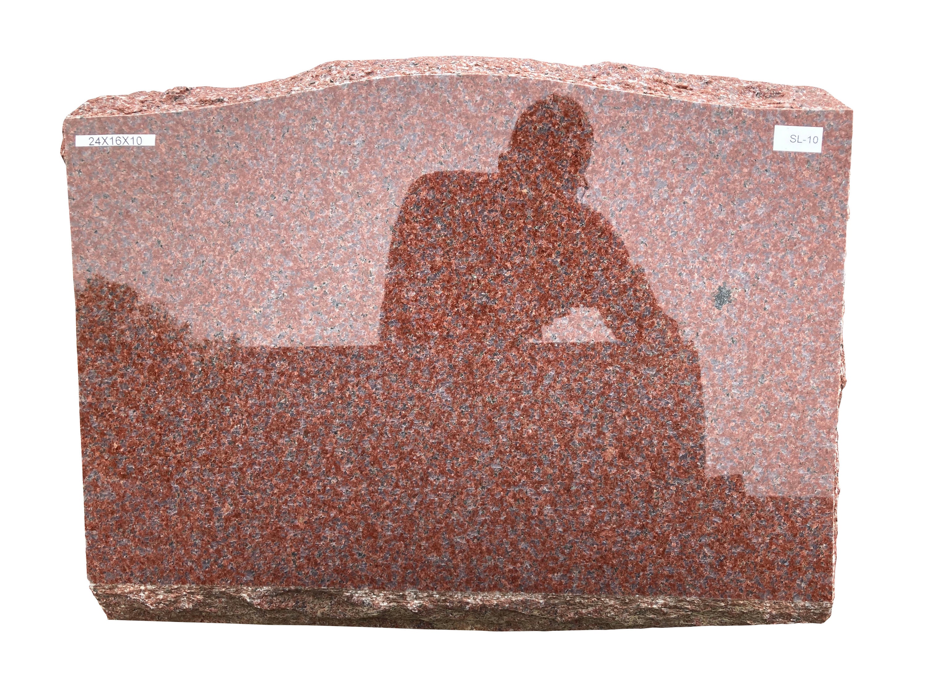 Red Granite Slant Monument Cemetery Headstone Grave Marker SL-10 - Etsy