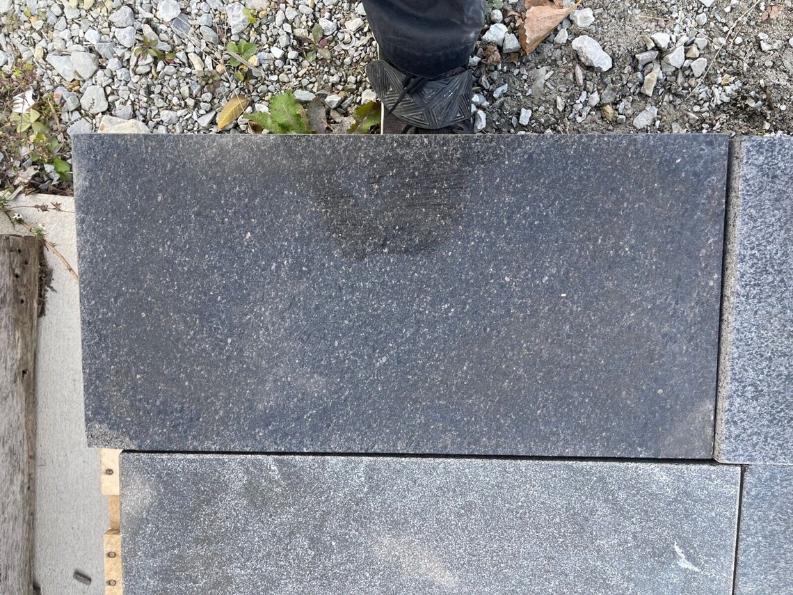 Black Galaxy Granite Cemetery Grass Headstone Flat Grave - Etsy