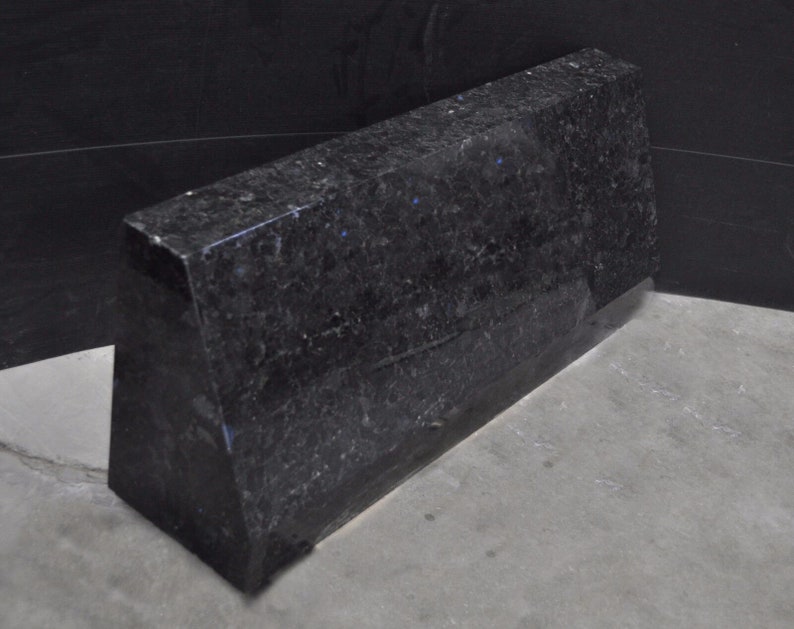 Volga Blue Granite Slant Monument Cemetery Headstone SL-01 - Etsy