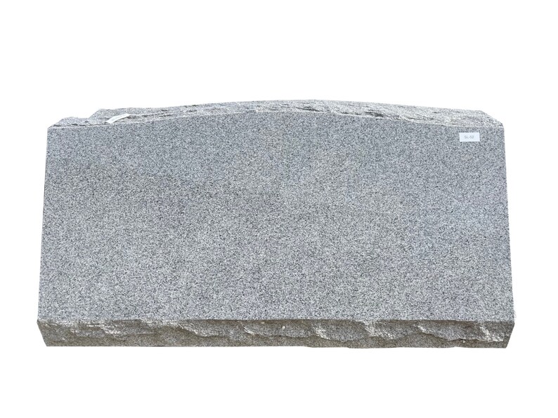 Gray Granite Slant Monument SL-52 | Cemetery Headstone | Grave Marker ...