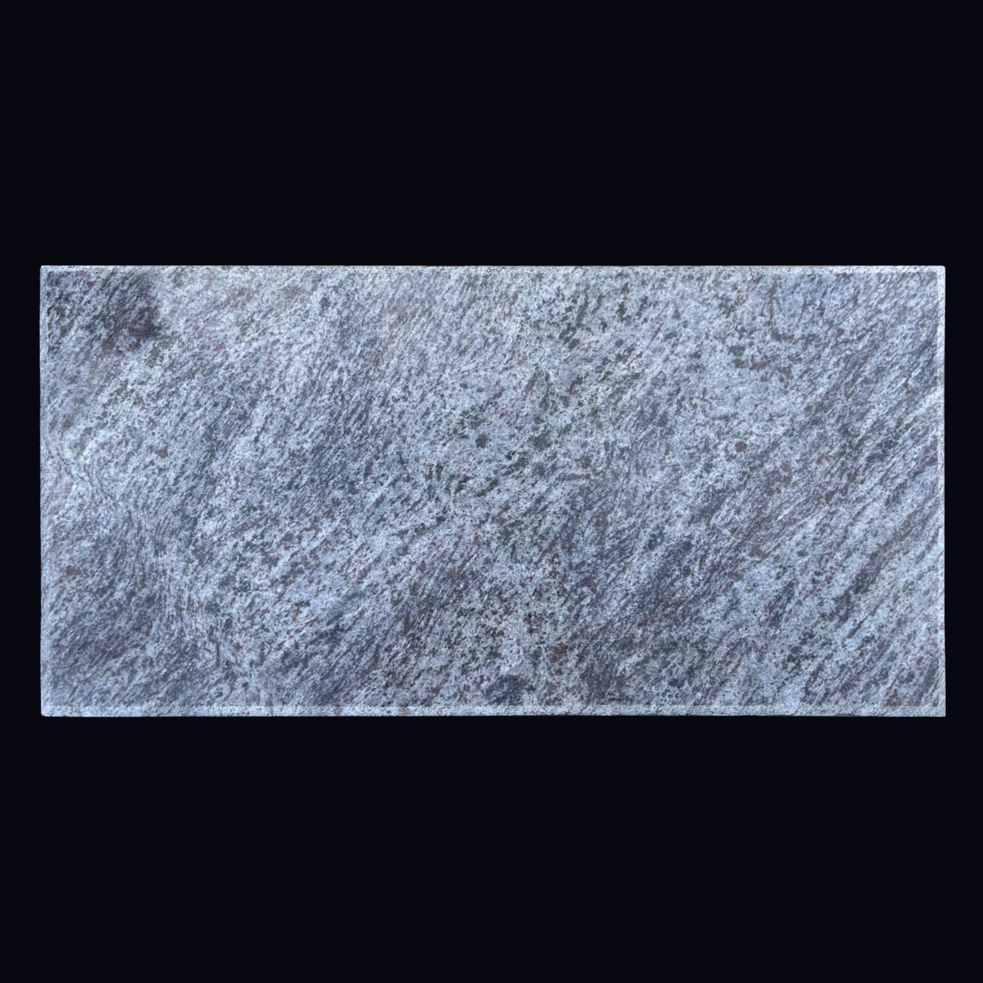 Bahama Blue Granite Cemetery Grass Headstone Flat Grave Marker 24x12x4 ...