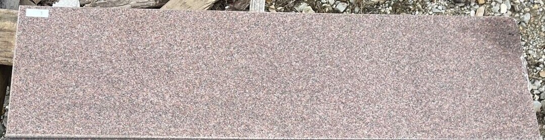 Morning Rose Granite Double Grass Cemetery Marker Stone Head - Etsy