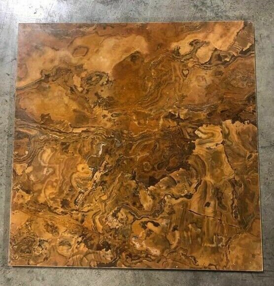 Tile Onyx Natural Stone Treasure Map Brown About 3x3 SAMPLE PIECE TS-03 ...