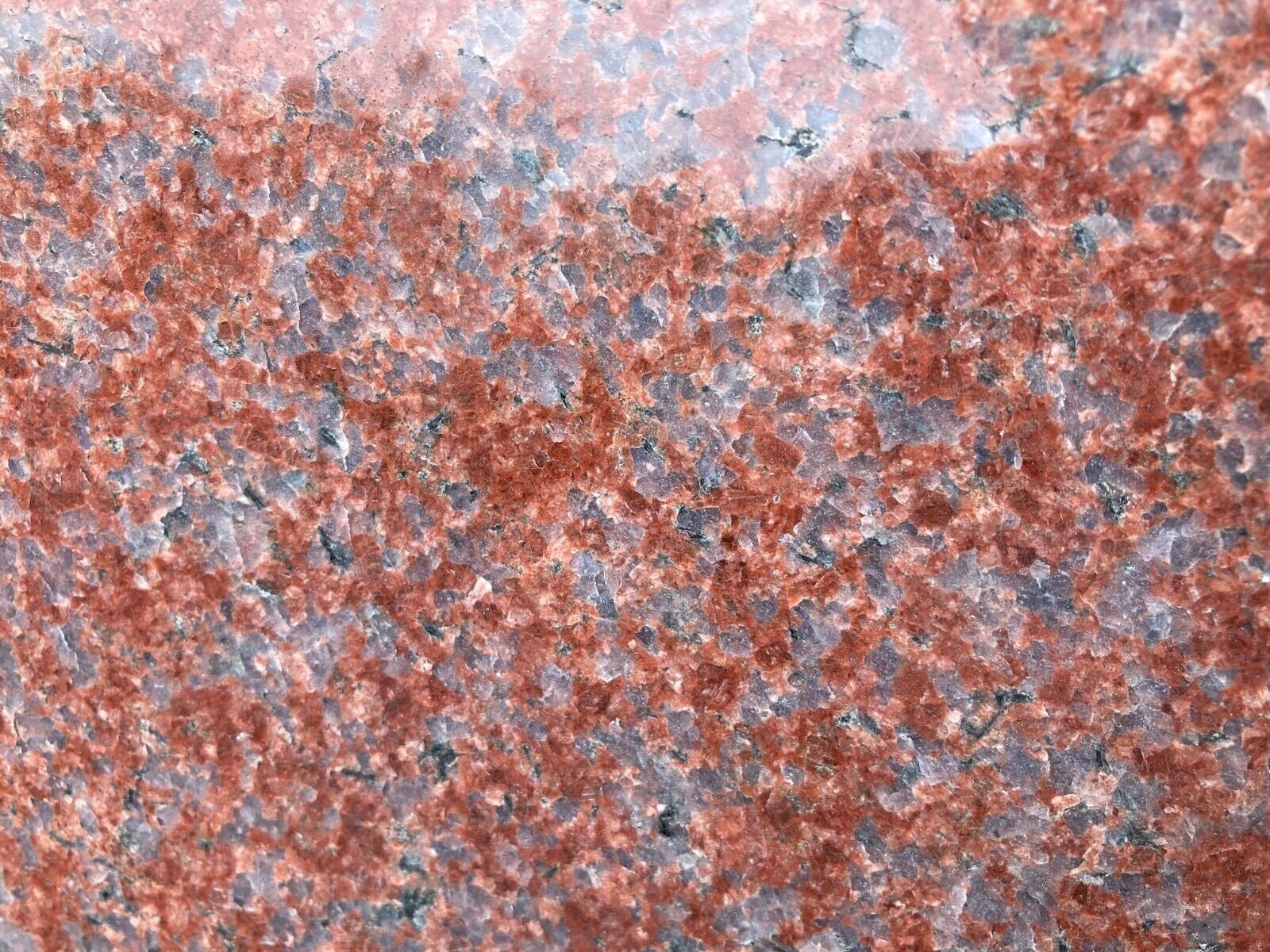 Red Granite Slant Monument SL-17 | Cemetery Headstone | Grave Marker ...
