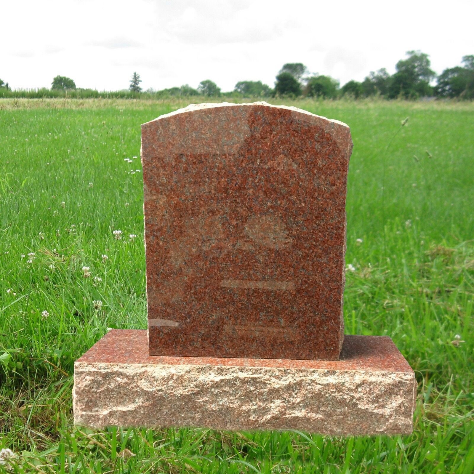 India Red Granite Headstone MN-254 | Grave Marker | Monument ...