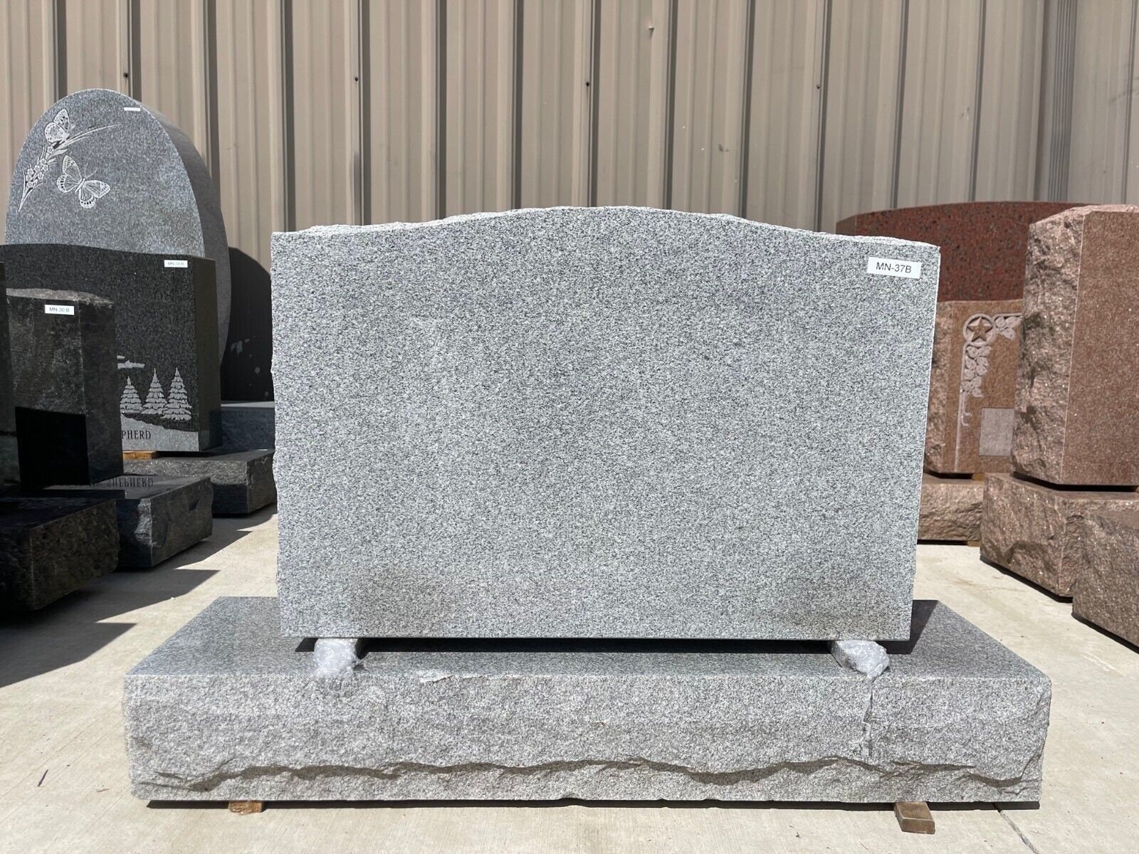 Gray Granite Serpentine Monument Headstone Gravestone Rough - Etsy