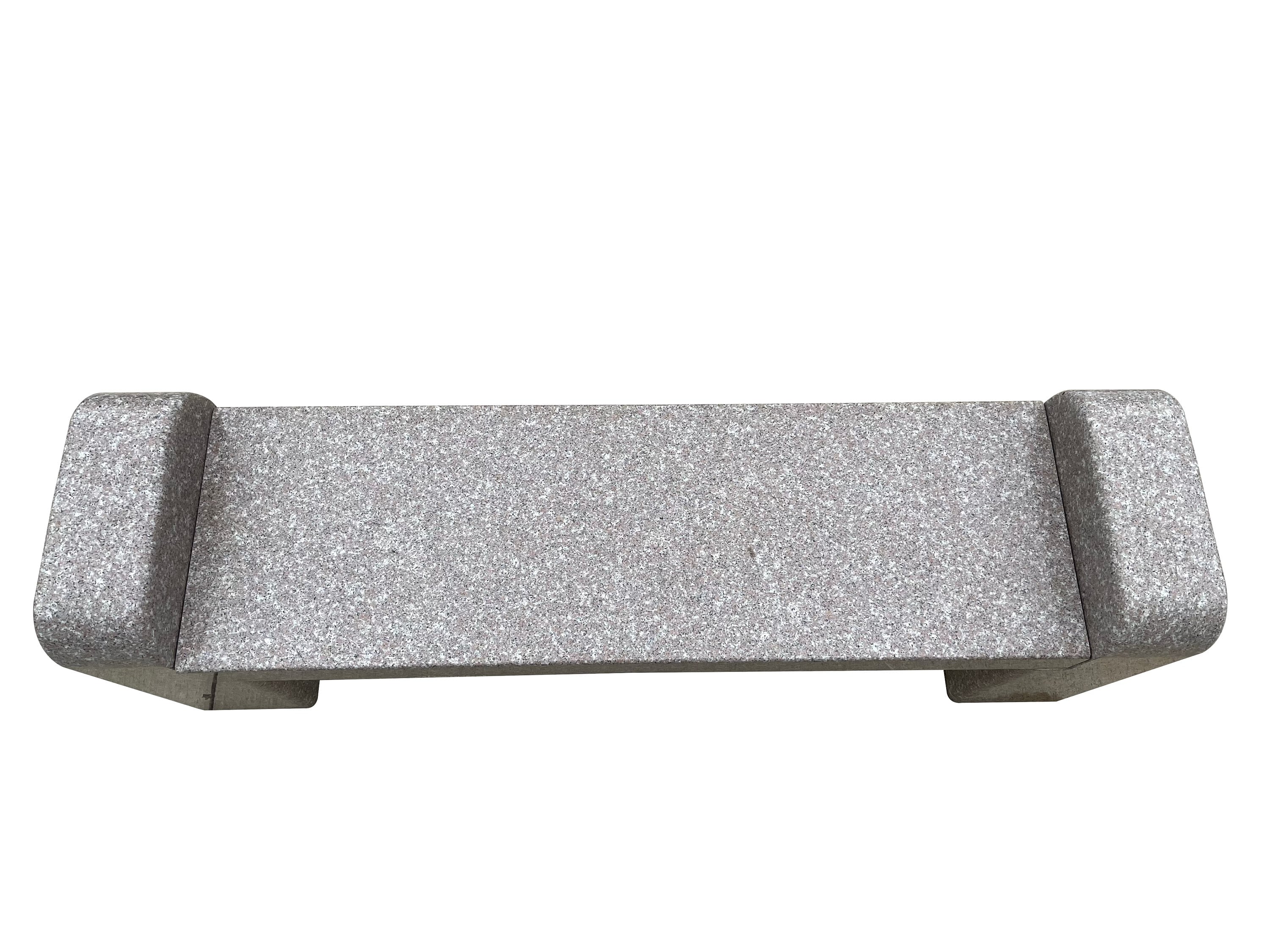 Classic Pink Granite Bench - Etsy