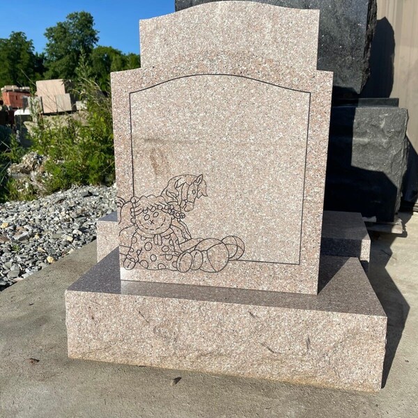 Pink Granite Headstones - Etsy