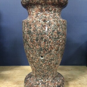 Granite Monument Vase Memorial Graveside Flower Headstone 12x5.5 A - Etsy