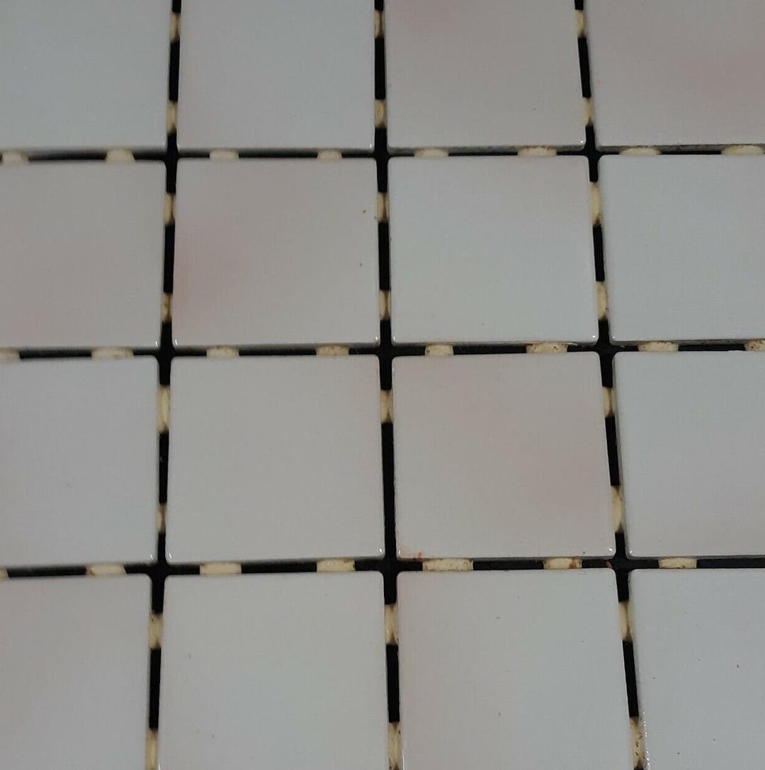 Tile 3"x3" Tile Mesh Backing Backsplash Blush Mist Wall Meshed - Etsy