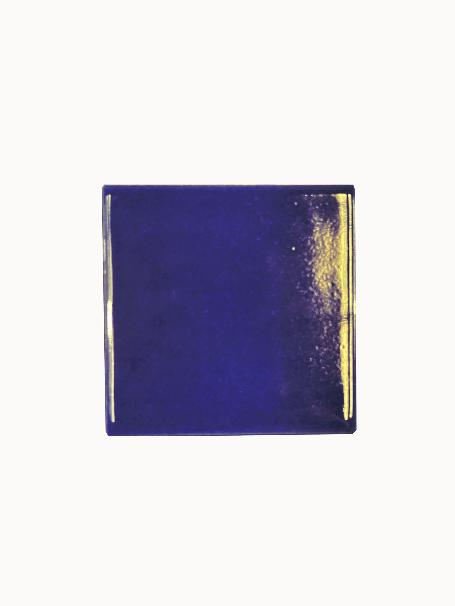 Cobalt Blue Ceramic Tile: Glossy Wall Border, Arts & Crafts (1 7/8") - Etsy