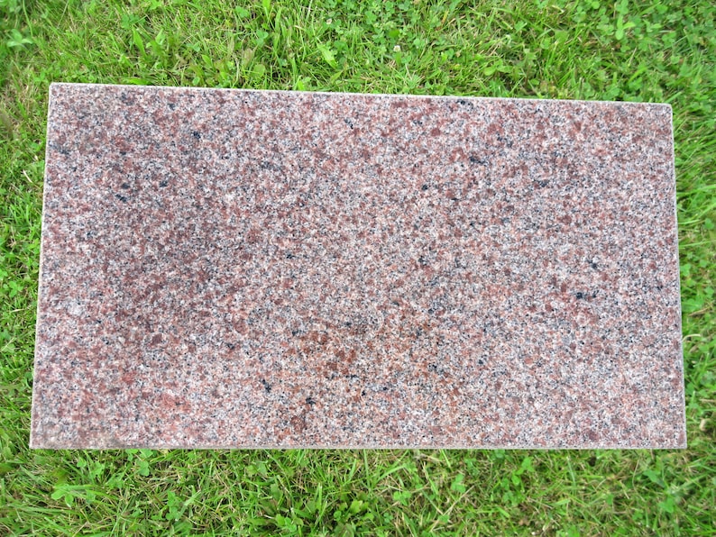 Morning Rose Granite Cemetery Pillow Headstone Flat Grave Marker ...